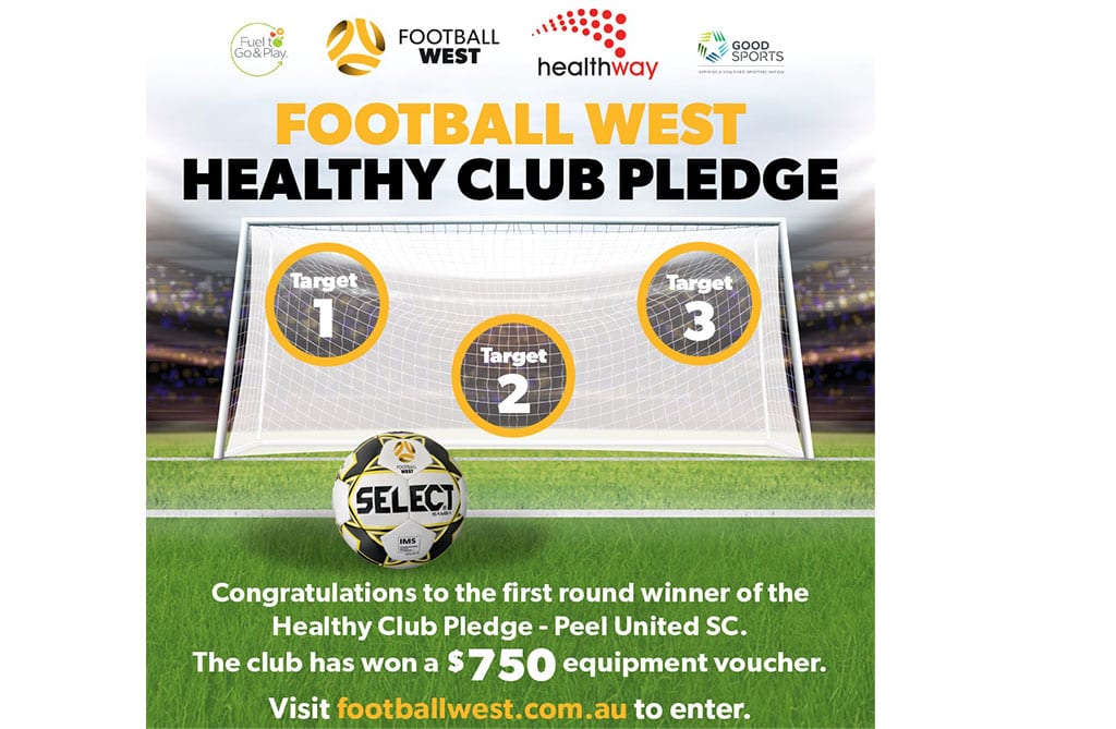 Healthy club pledge | Football West
